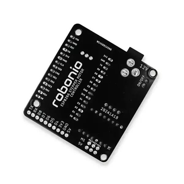 Robonio NodeMCU Step Motor Shield Motor Sürücüleri Robonio